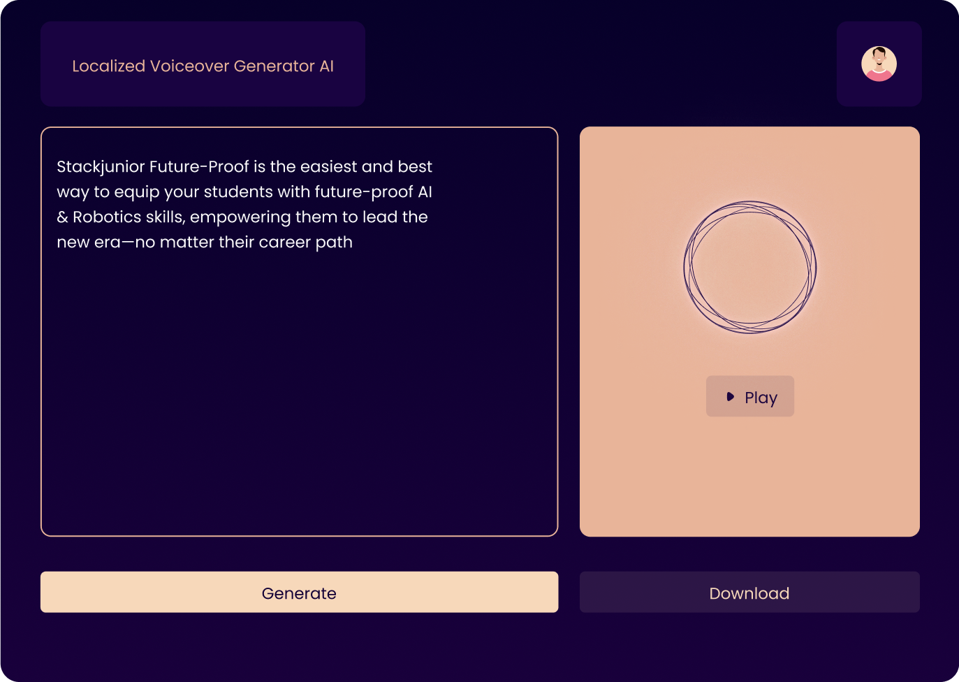 Stackjunior - Creation & Learning Layer for K-12 AI